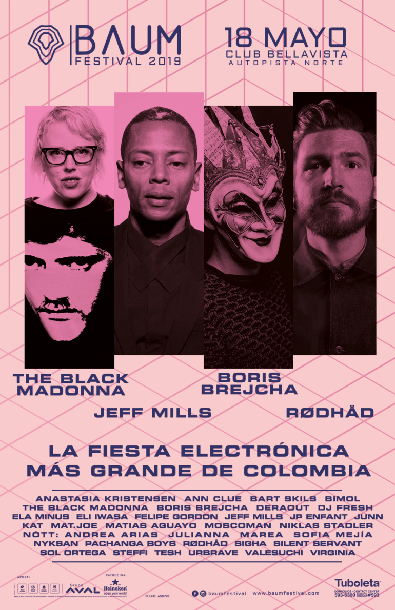 Esta es la programación del Baum Festival 2019 - Colectivo Sonoro